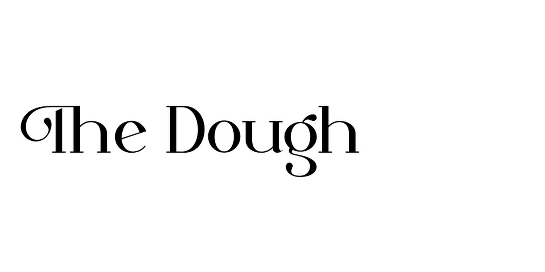 The Dough in use - Fonts In Use