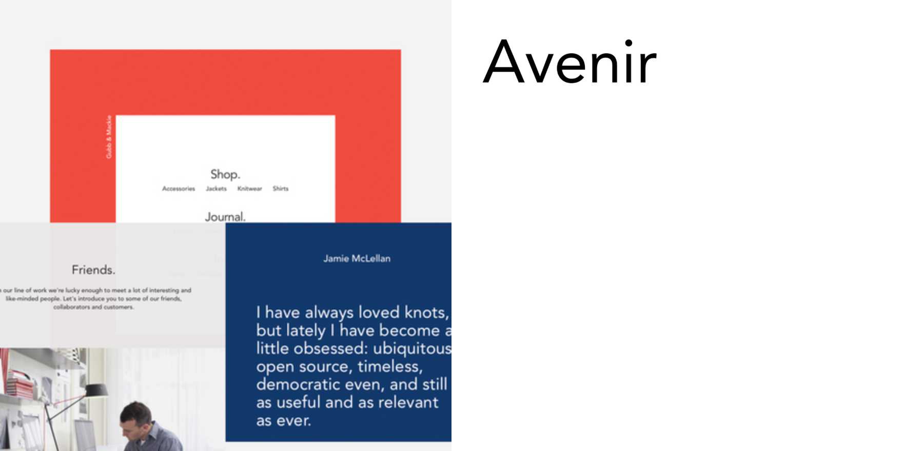 Gubb & Mackie - Fonts In Use