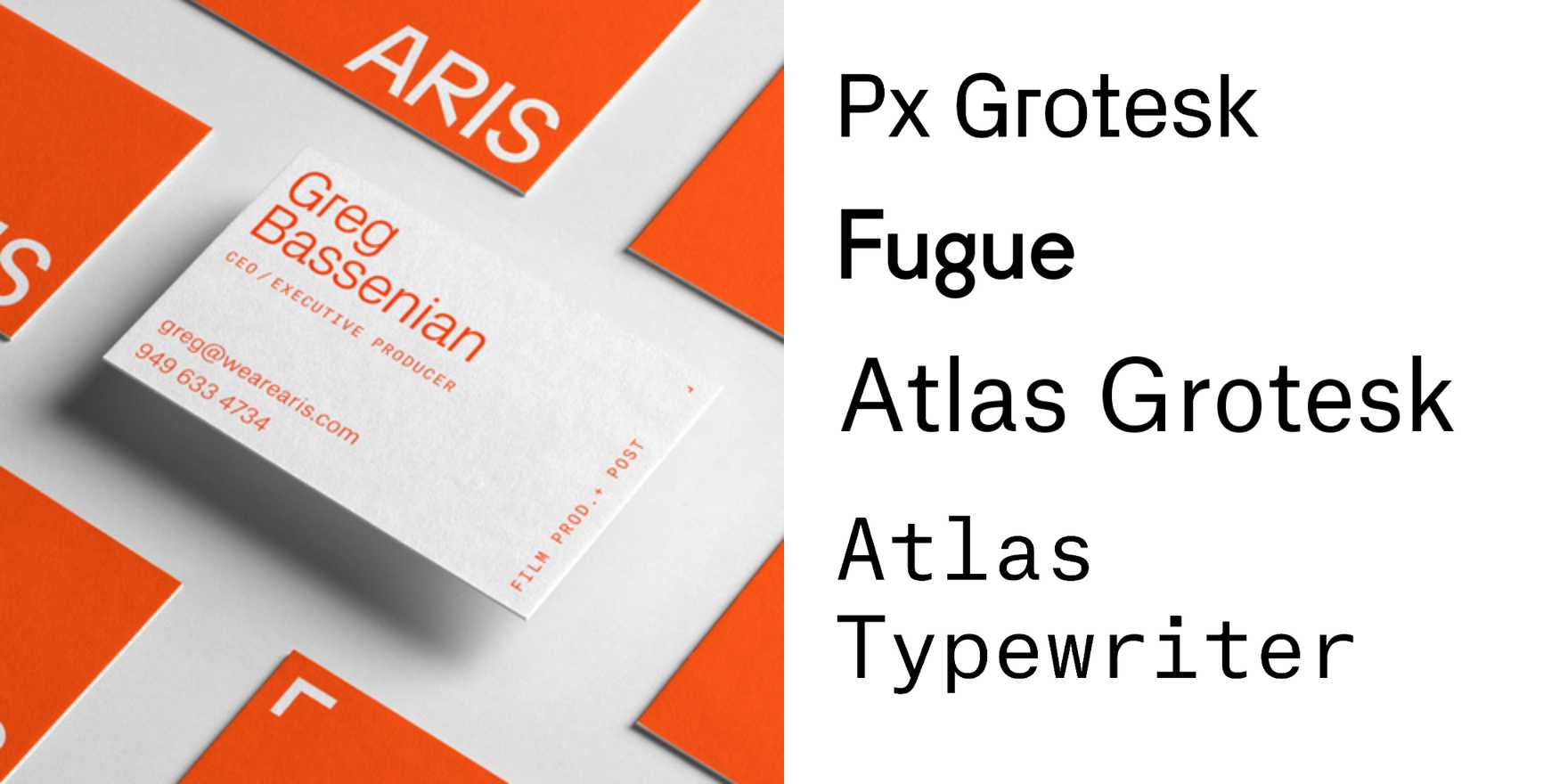 Aris - Fonts In Use