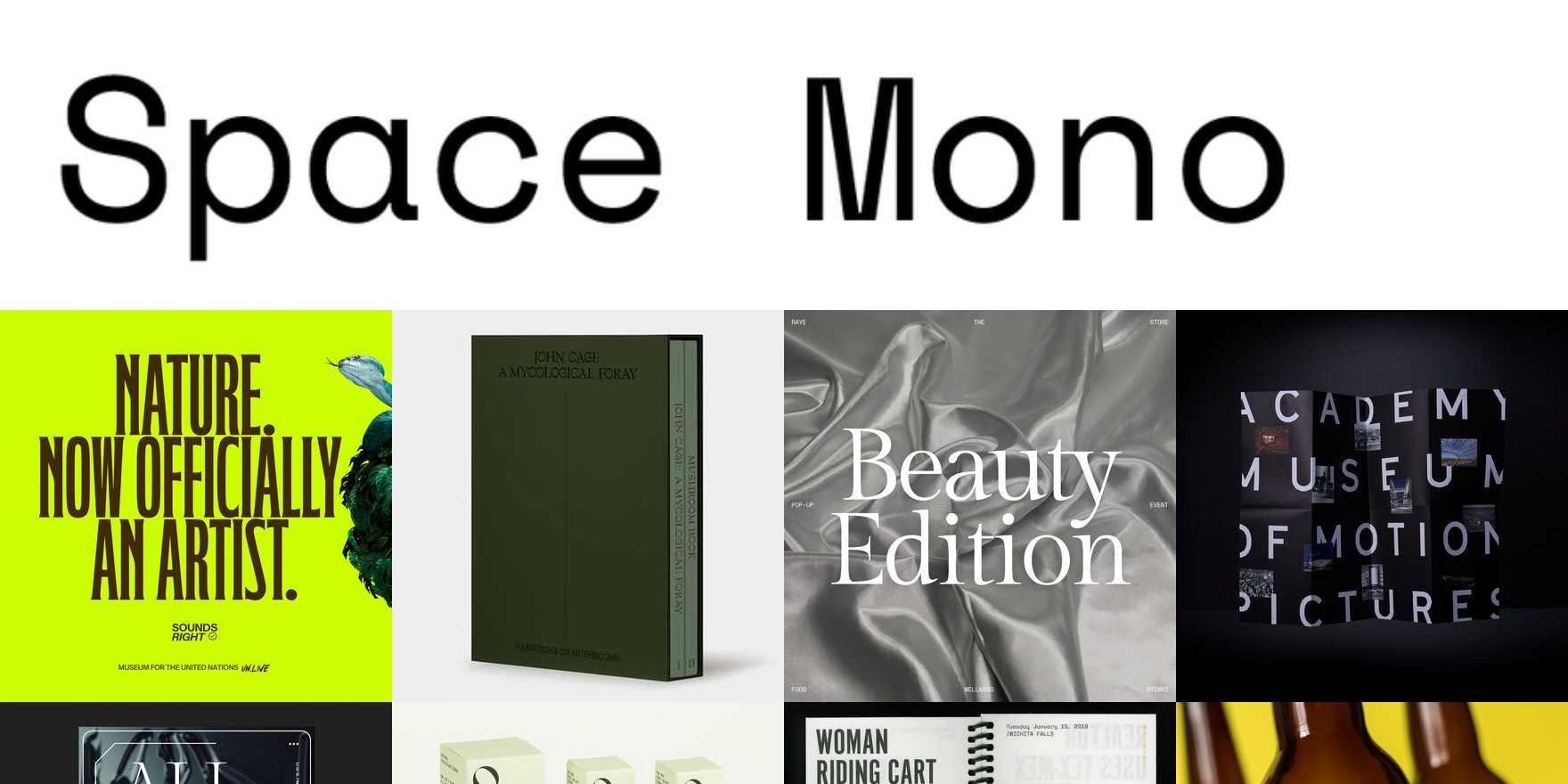 Space Mono in use - Fonts In Use