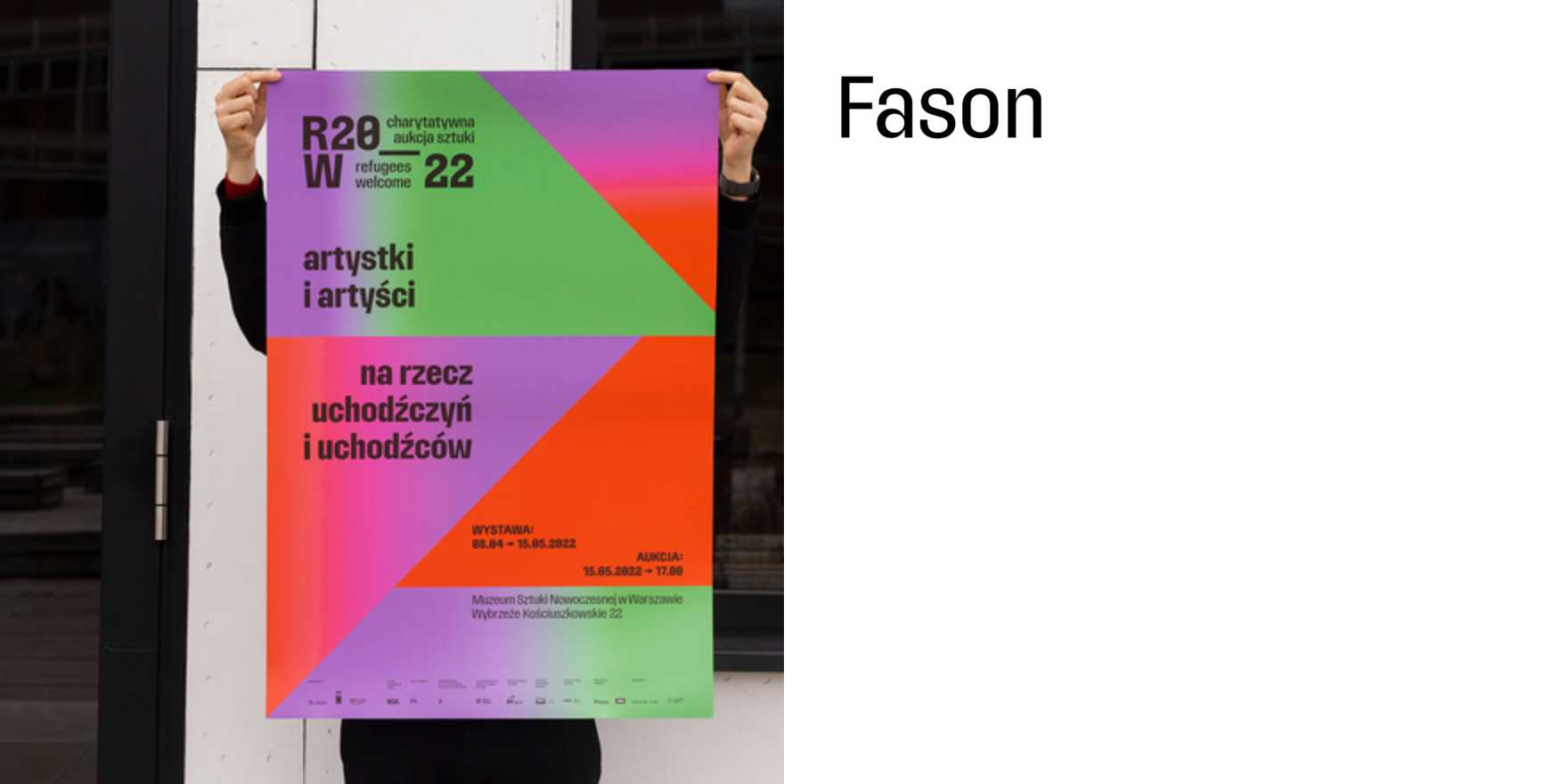 Refugees Welcome 2022 - Fonts In Use