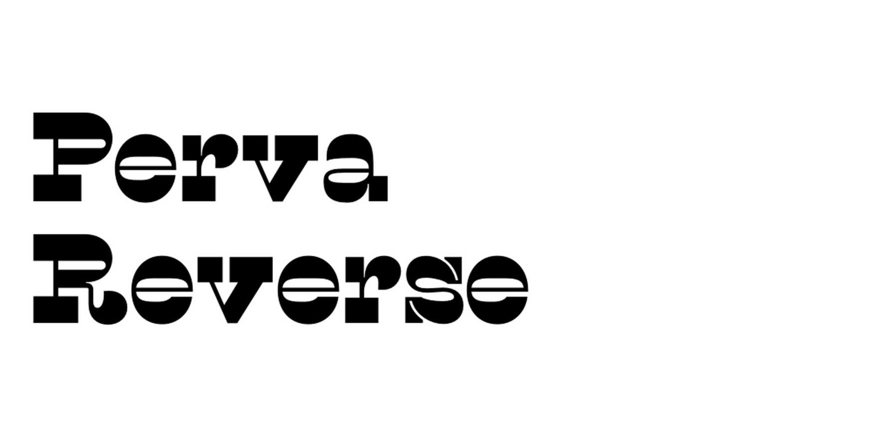 Perva Reverse in use - Fonts In Use