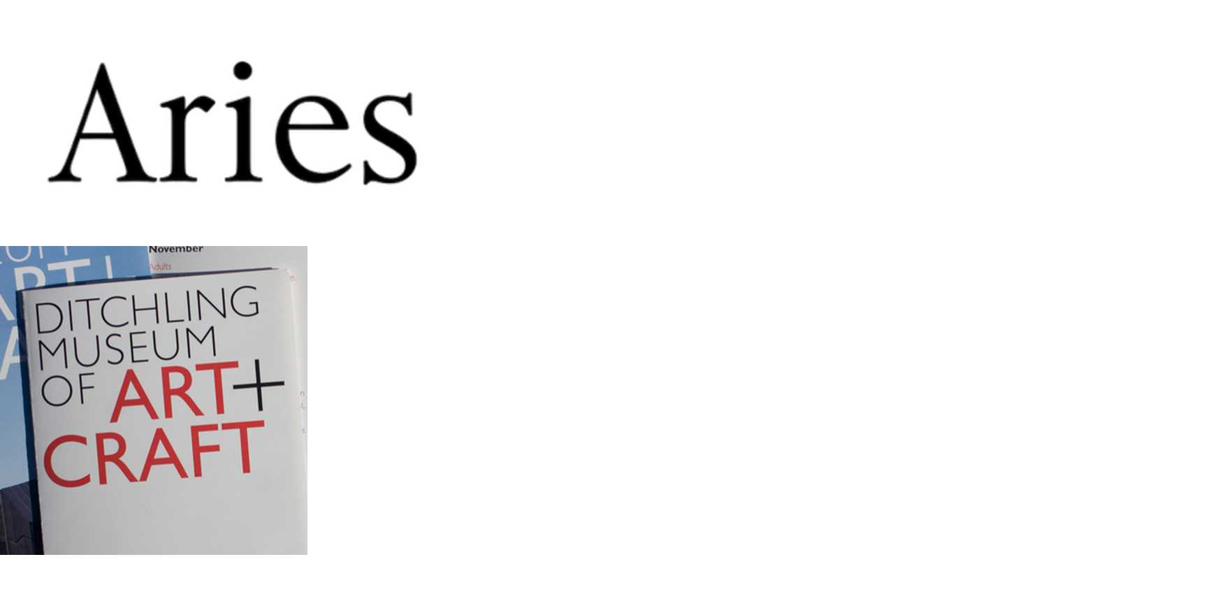 Aries in use - Fonts In Use