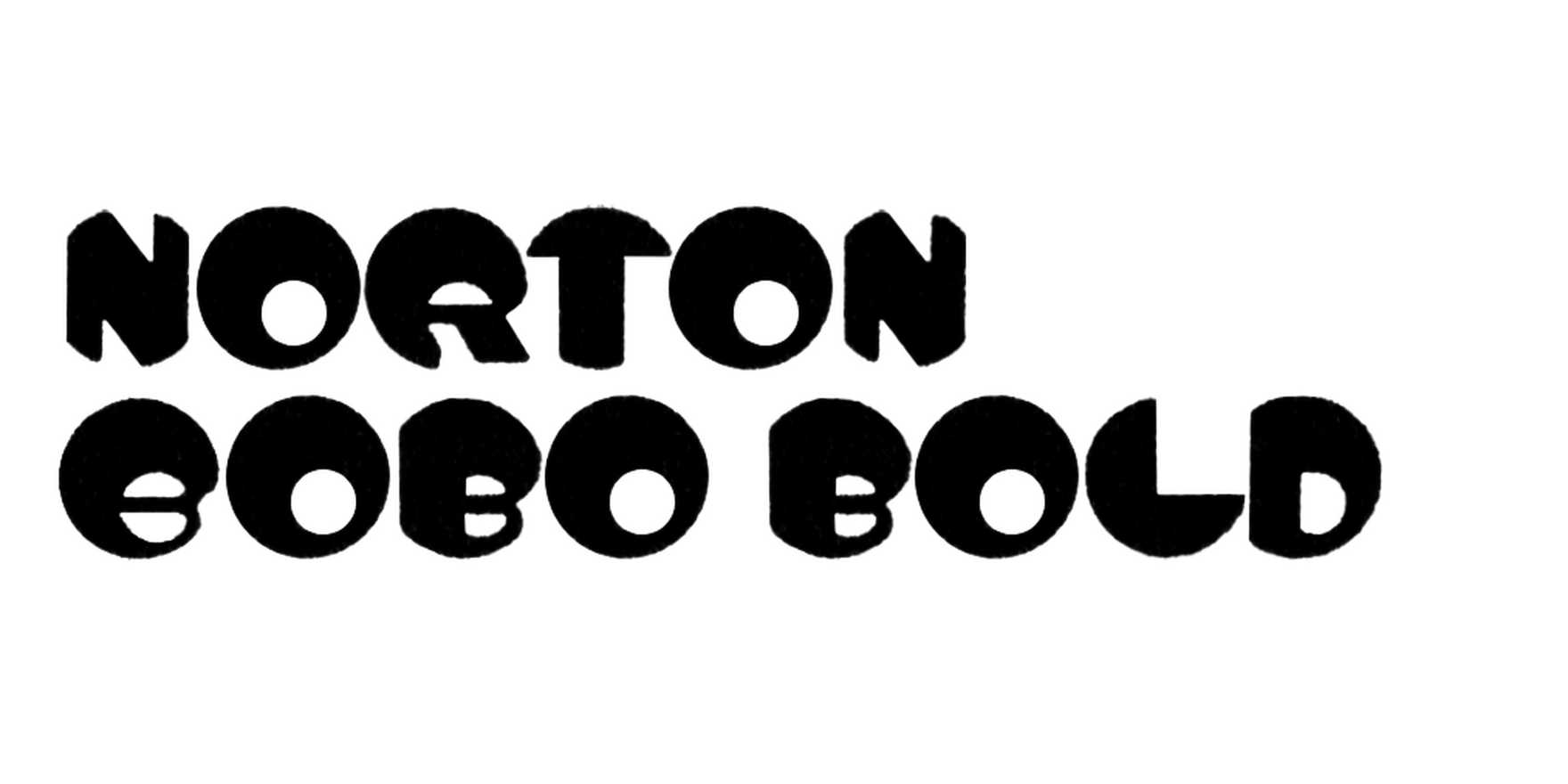 Norton Bobo Bold in use - Fonts In Use