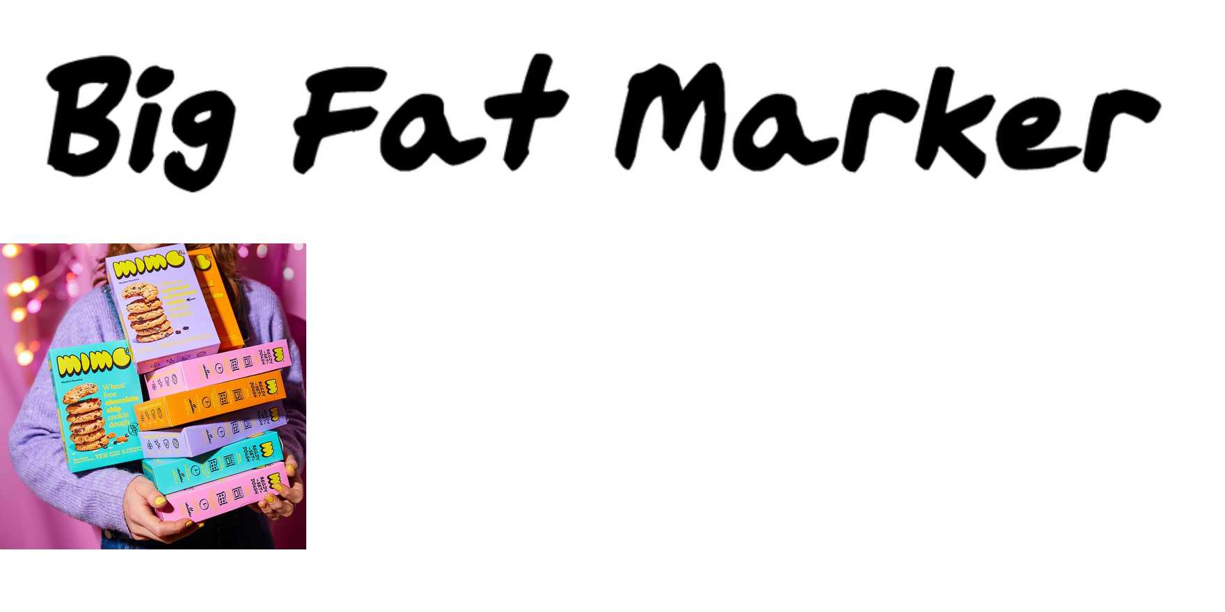 Big Fat Marker in use - Fonts In Use