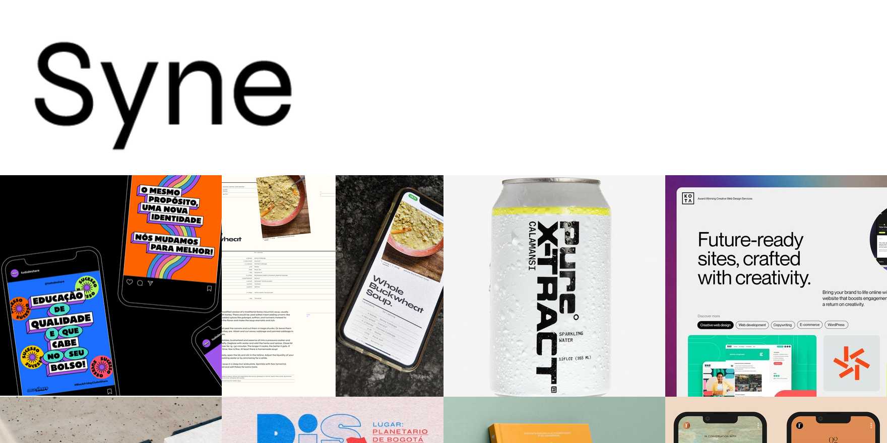 Syne in use - Fonts In Use