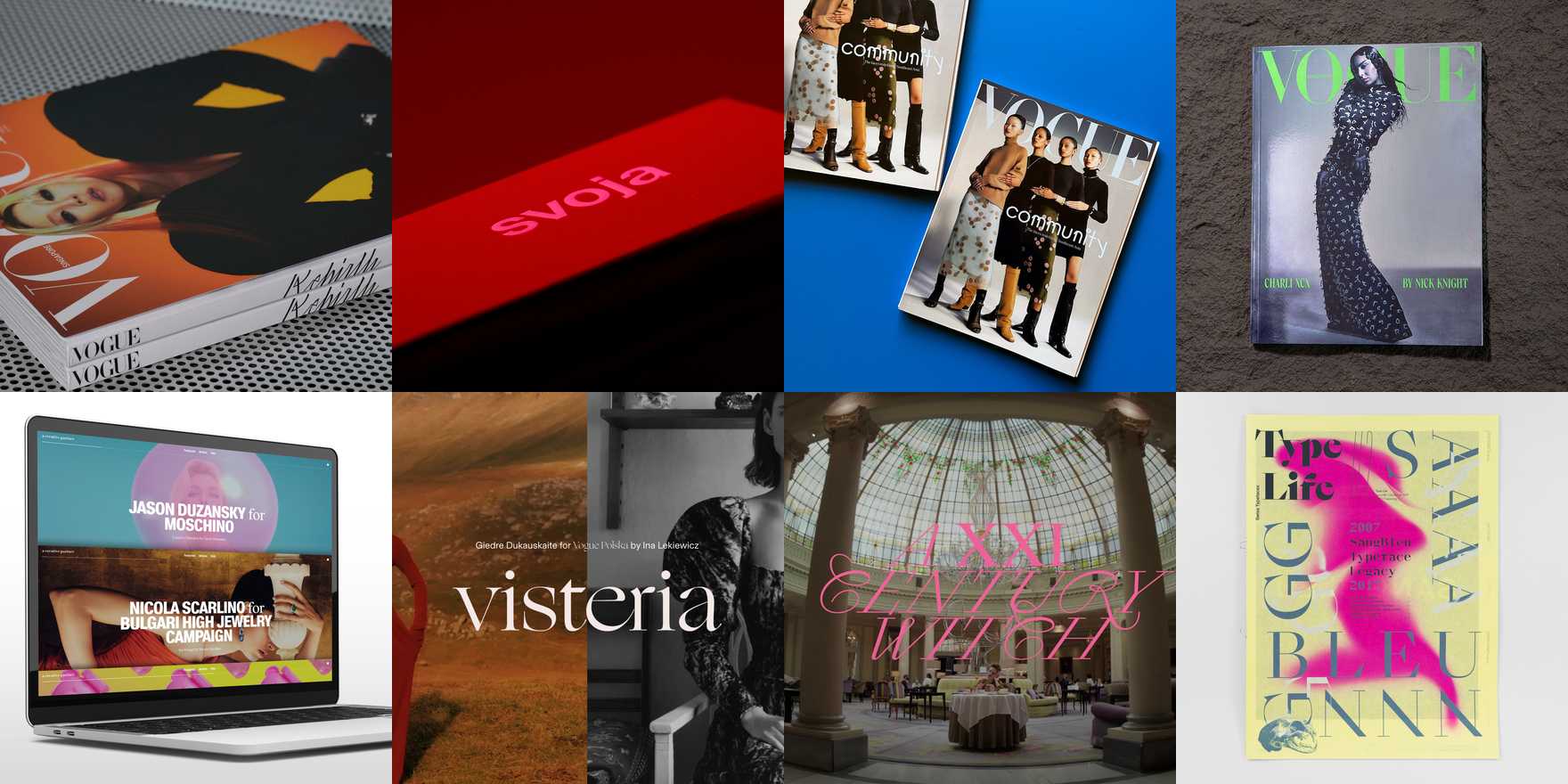 Vogue (magazine) - Fonts In Use