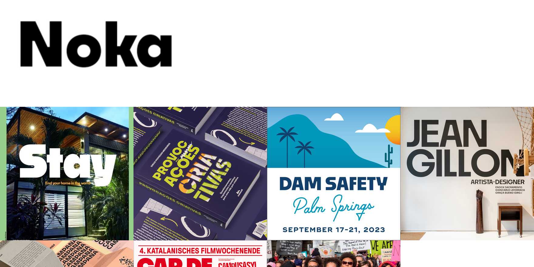 Noka in use - Fonts In Use