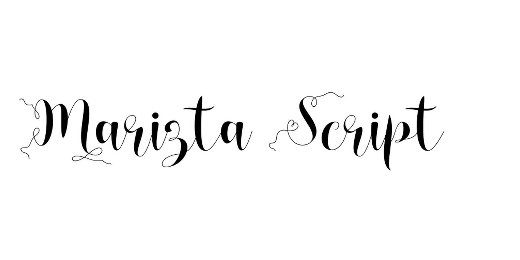 Marizta Script in use - Fonts In Use