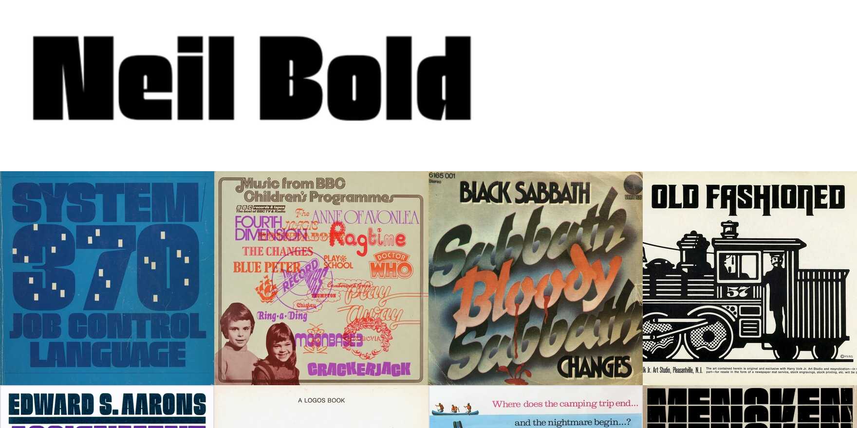 Neil Bold in use - Fonts In Use