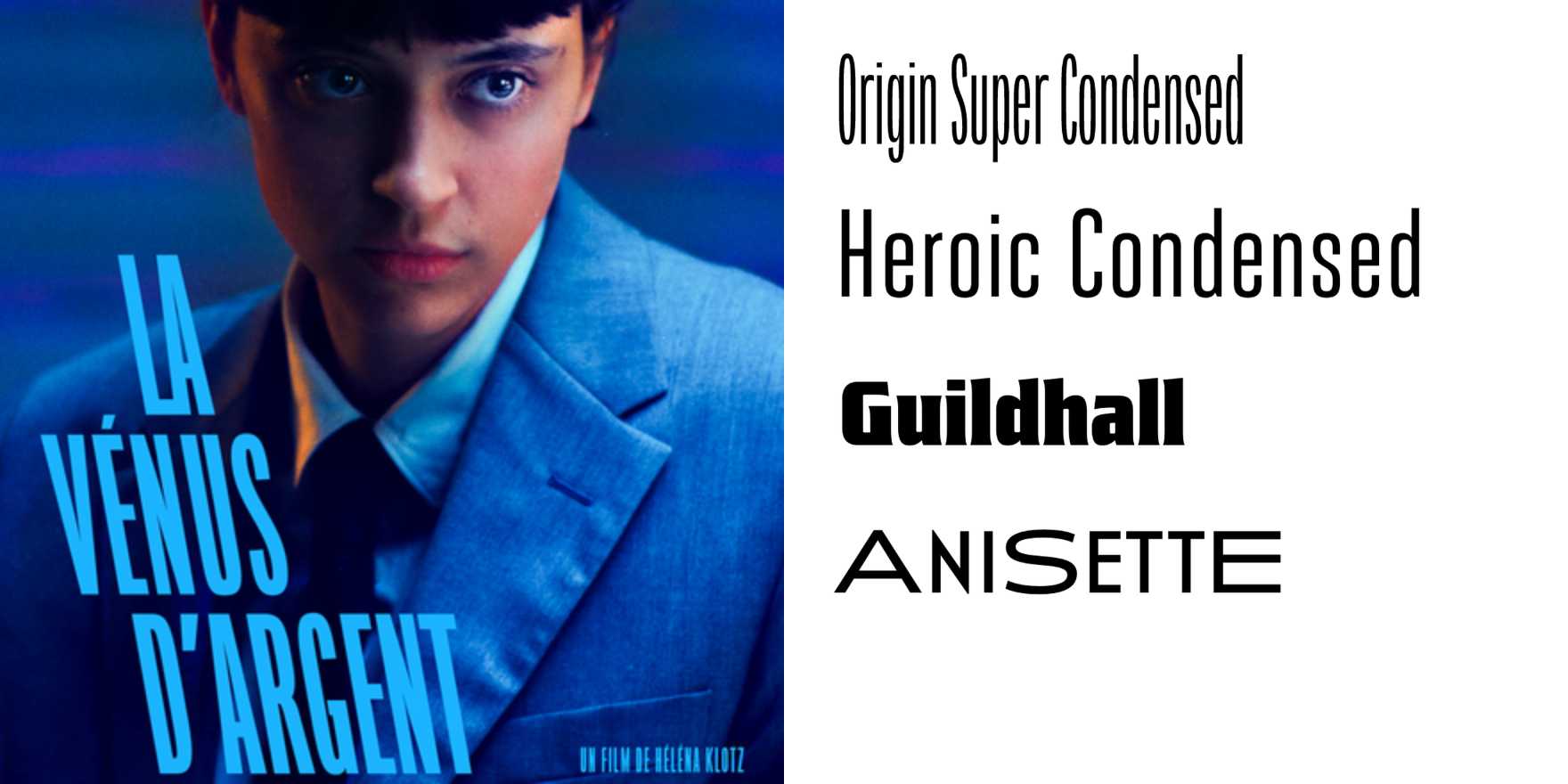 La Vénus d’Argent movie posters - Fonts In Use