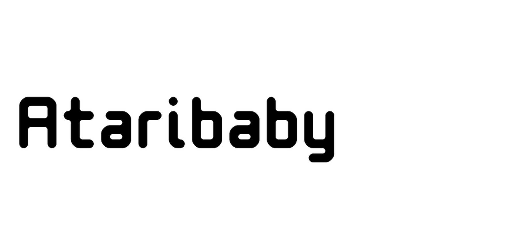Ataribaby in use - Fonts In Use