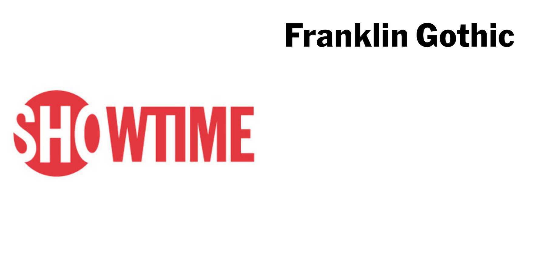 Showtime Networks logo - Fonts In Use
