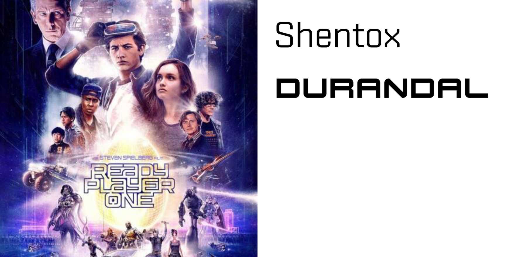 Ready Player One (film) - Fonts In Use