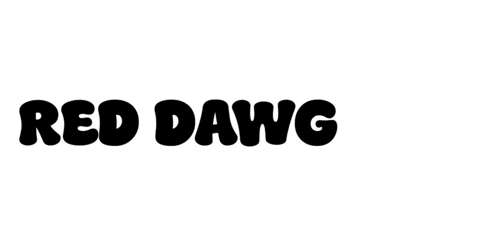 Red Dawg in use - Fonts In Use