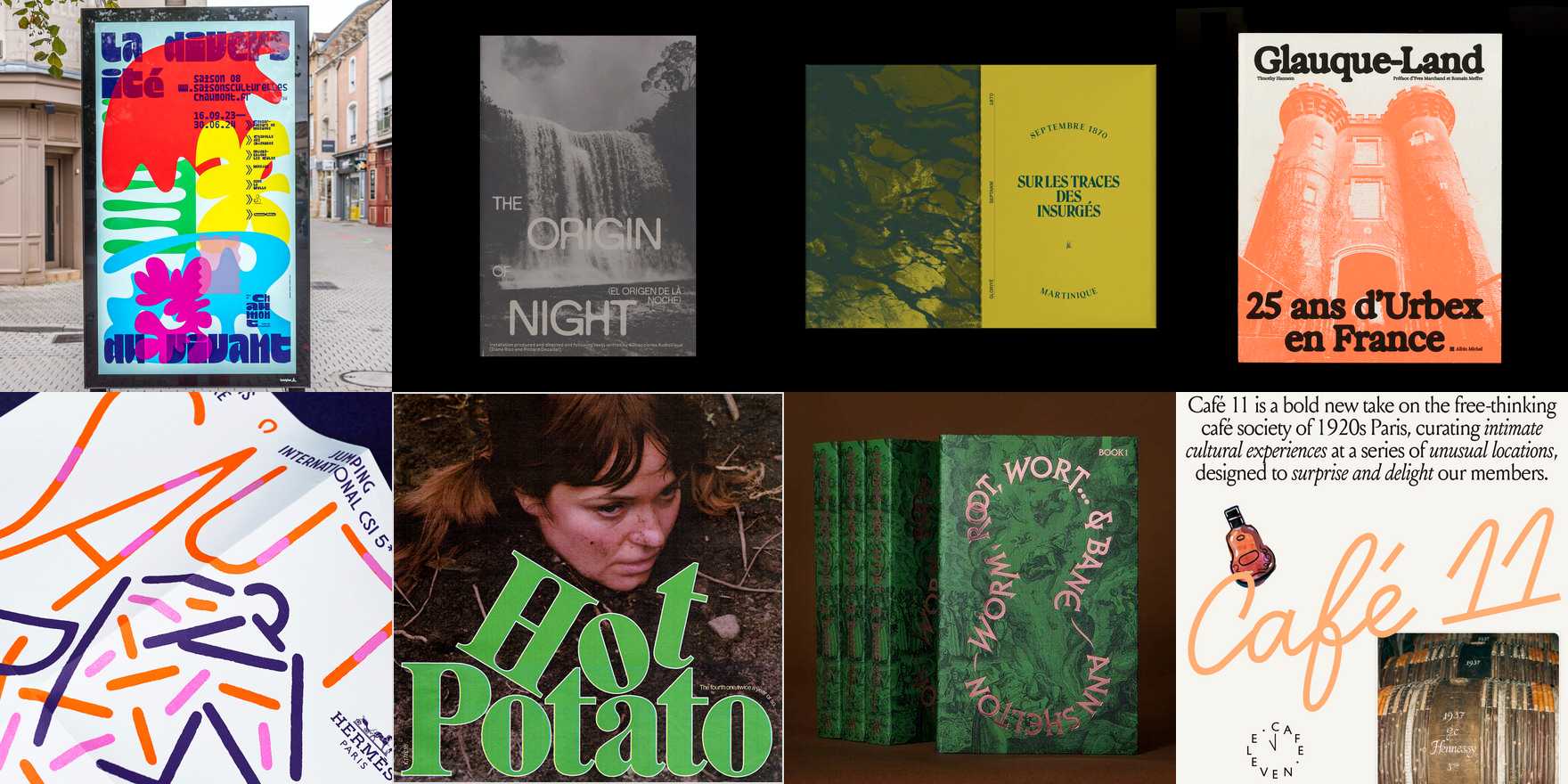 Publication Design - Fonts In Use