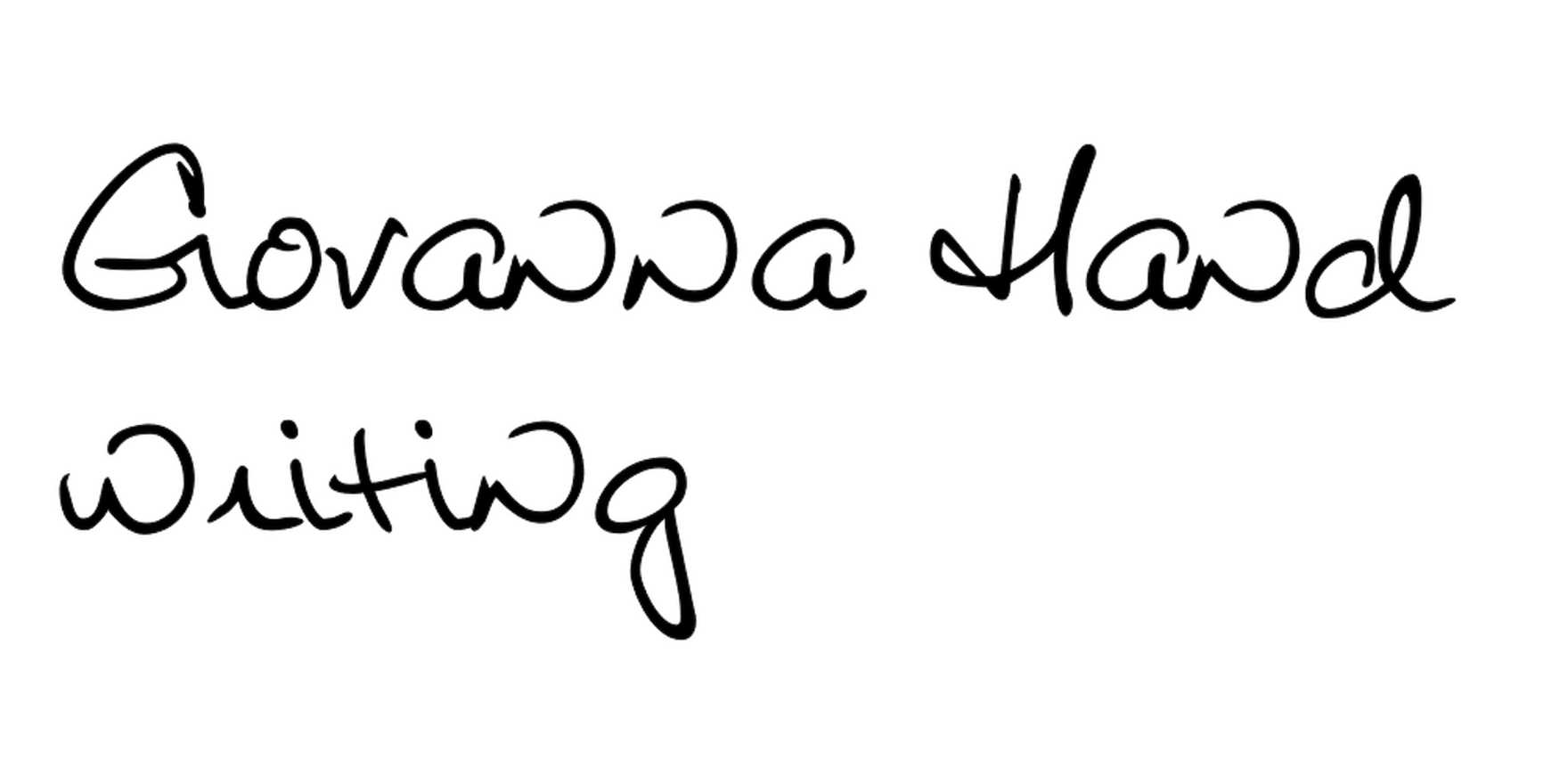 Giovanna Handwriting in use - Fonts In Use