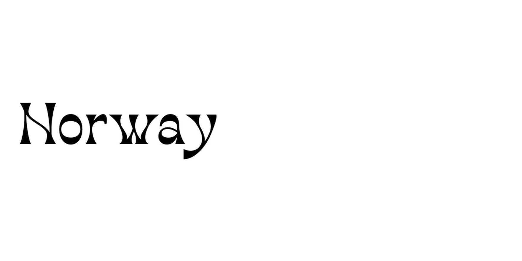 Norway in use - Fonts In Use