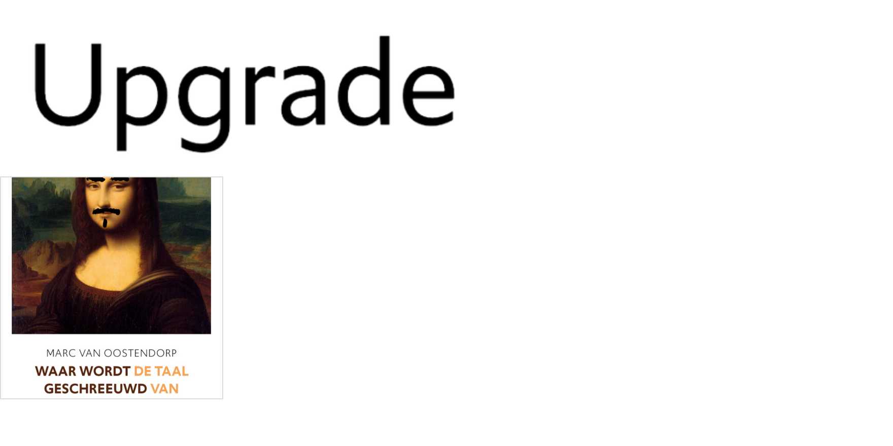 Upgrade in use - Fonts In Use