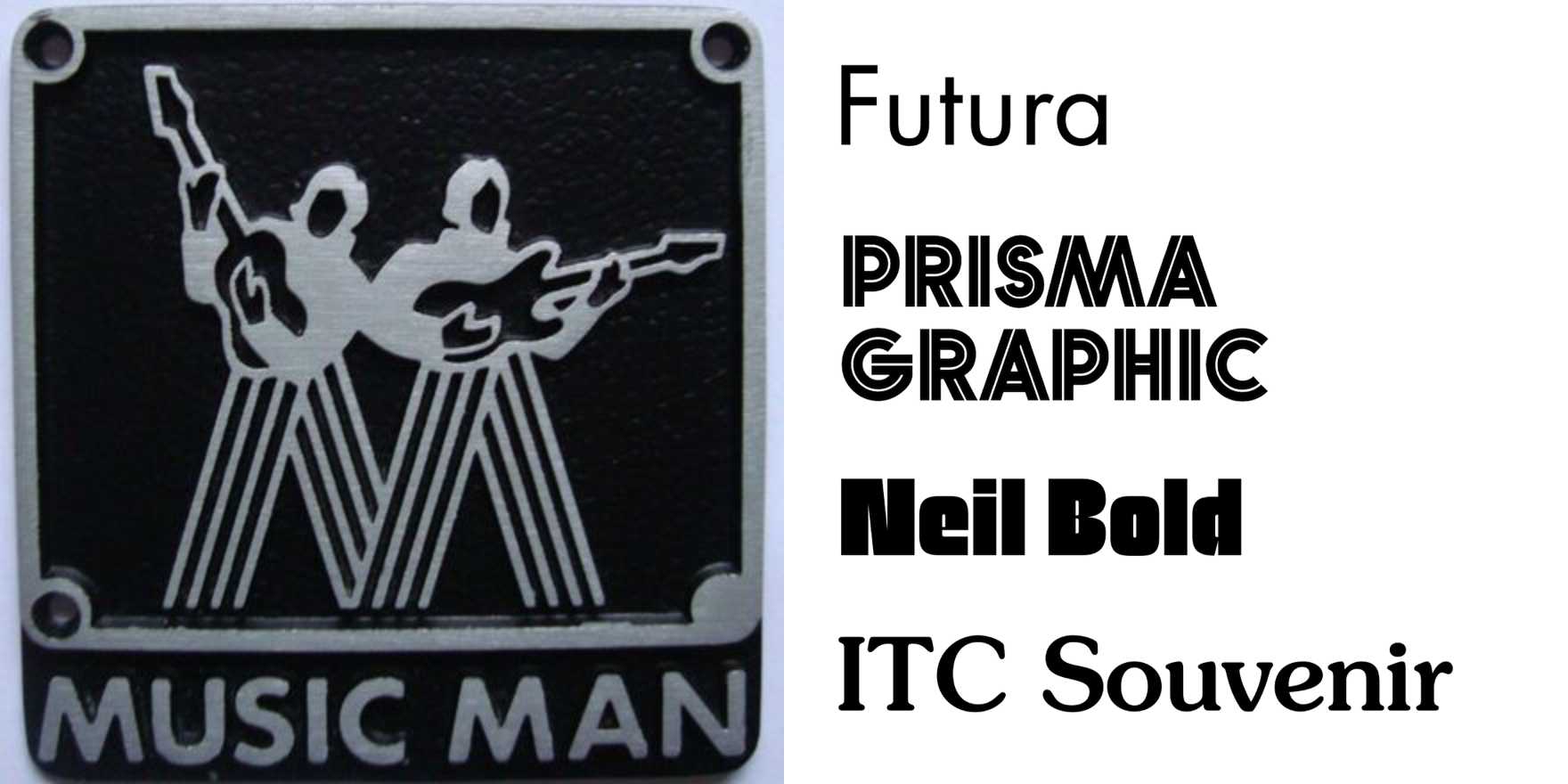 Music Man identity (1970s) - Fonts In Use