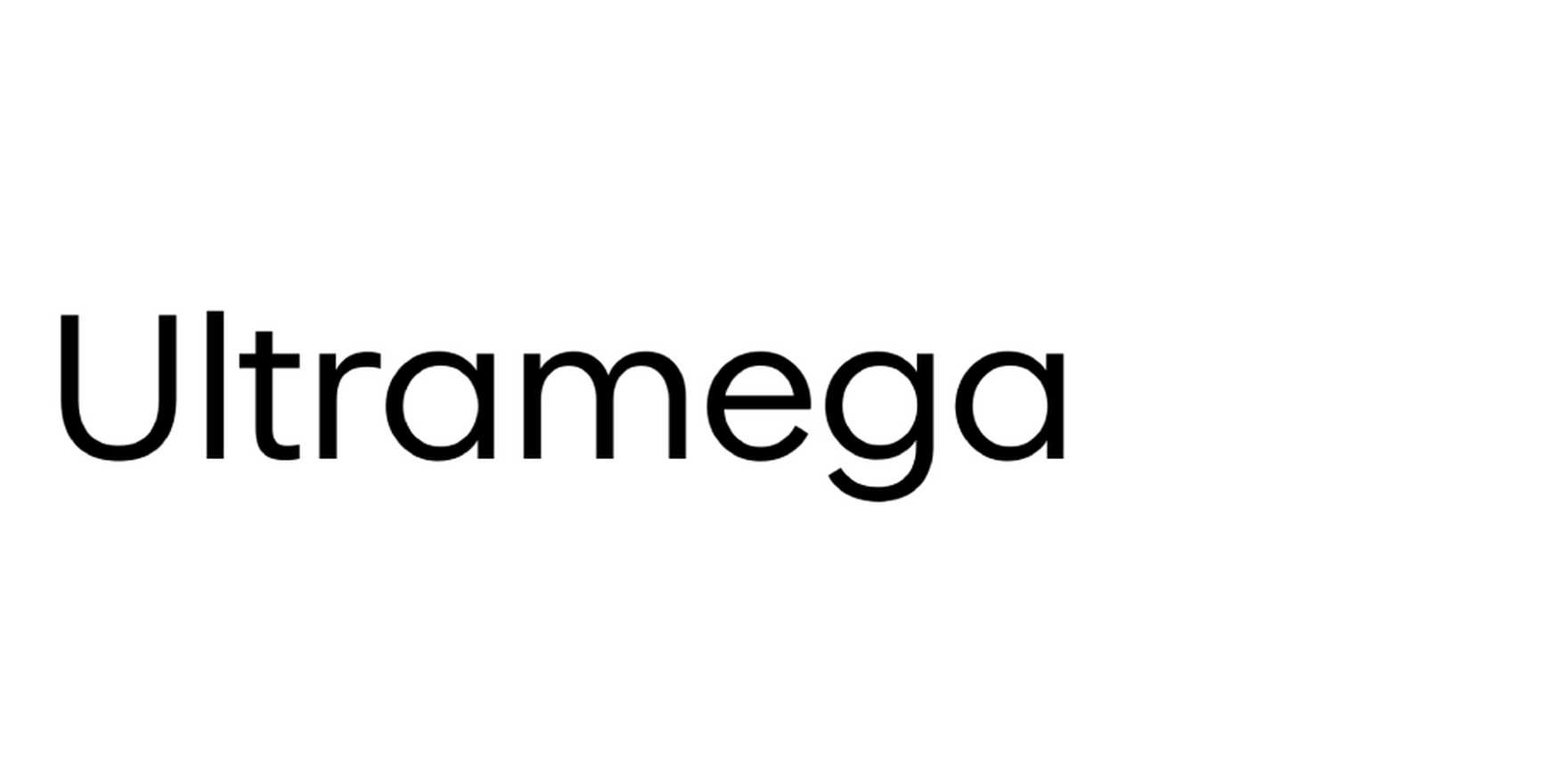 Ultramega in use - Fonts In Use