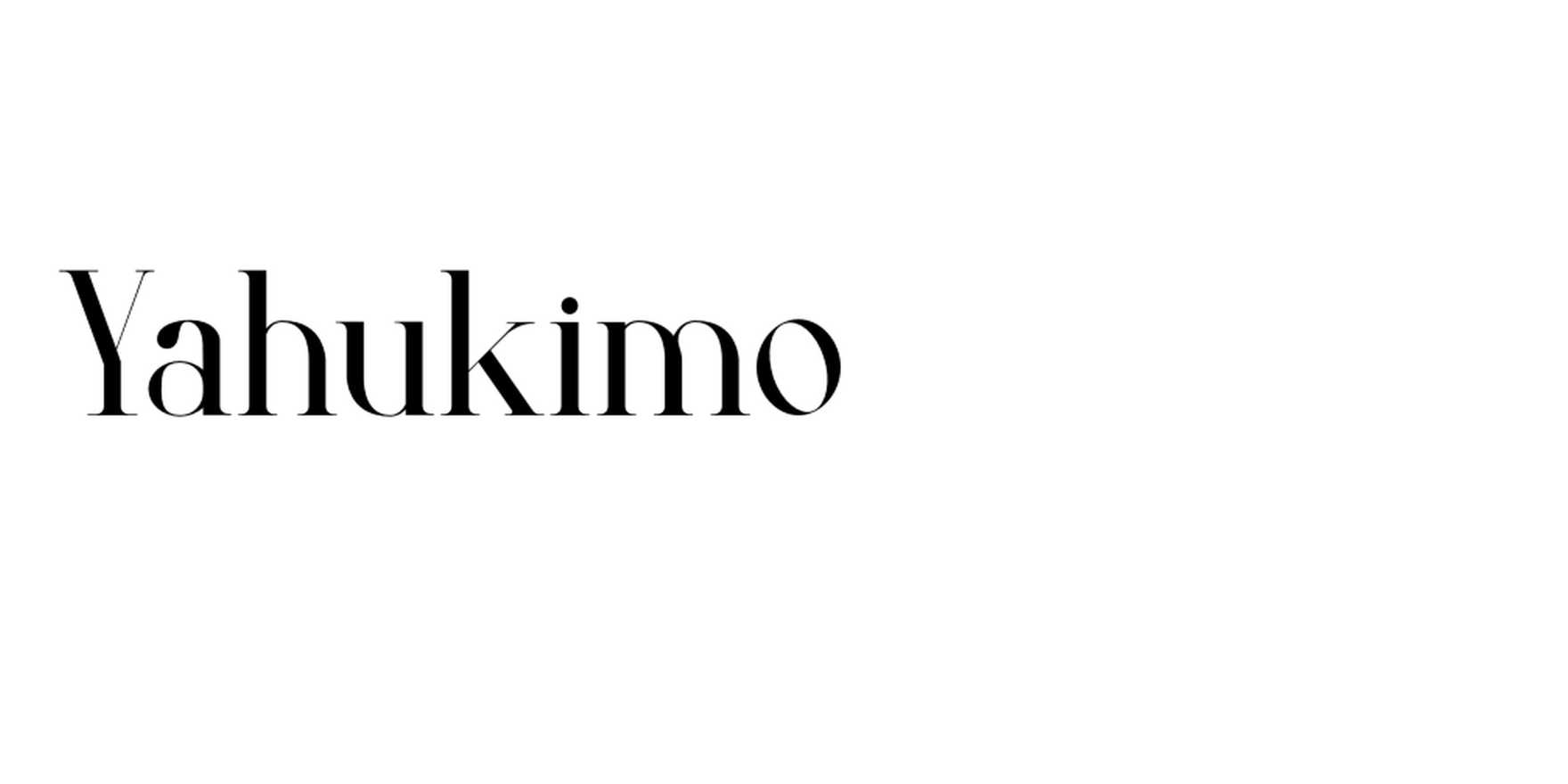 Yahukimo in use - Fonts In Use