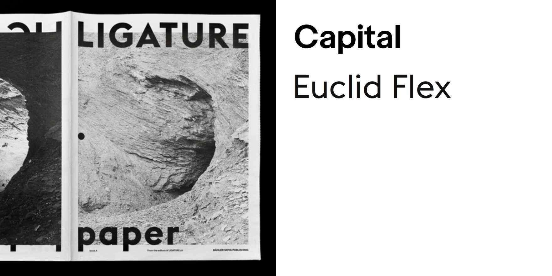 Ligature Paper - Fonts In Use