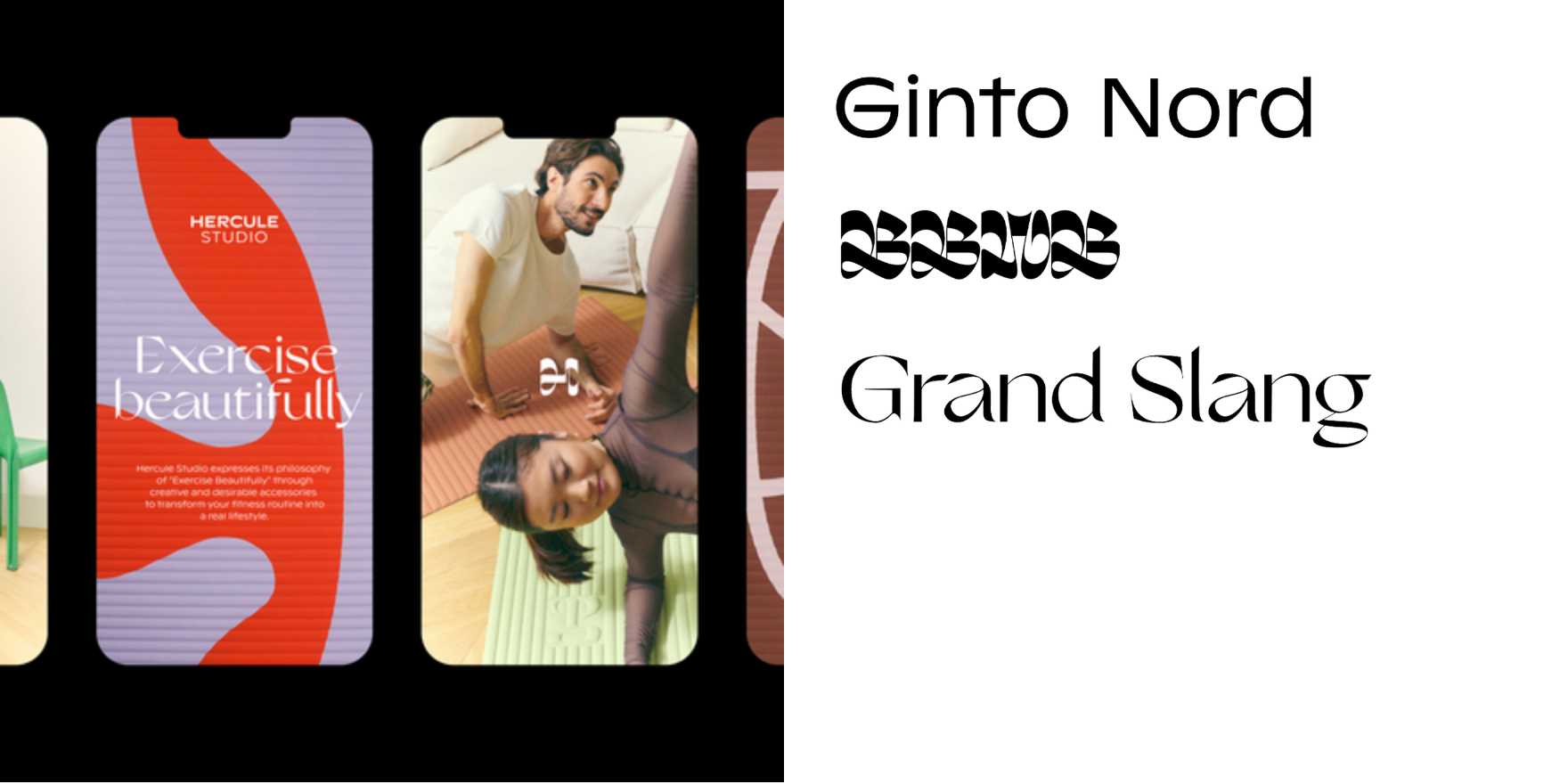 Hercule Studio - Fonts In Use