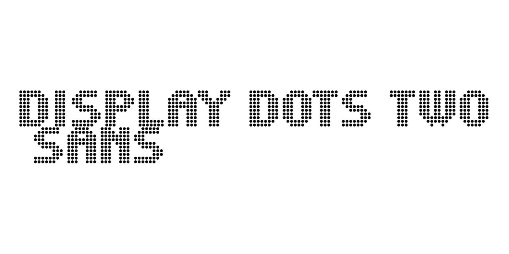 Display Dots Two Sans in use - Fonts In Use