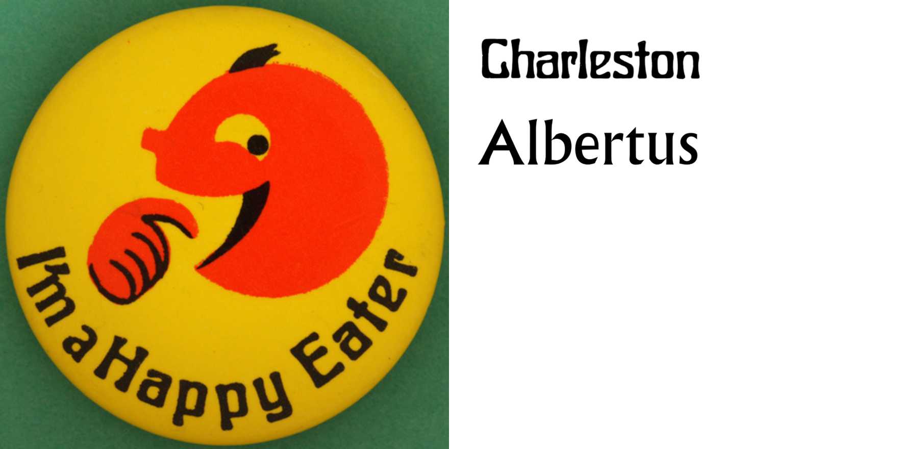 Happy Eater - Fonts In Use