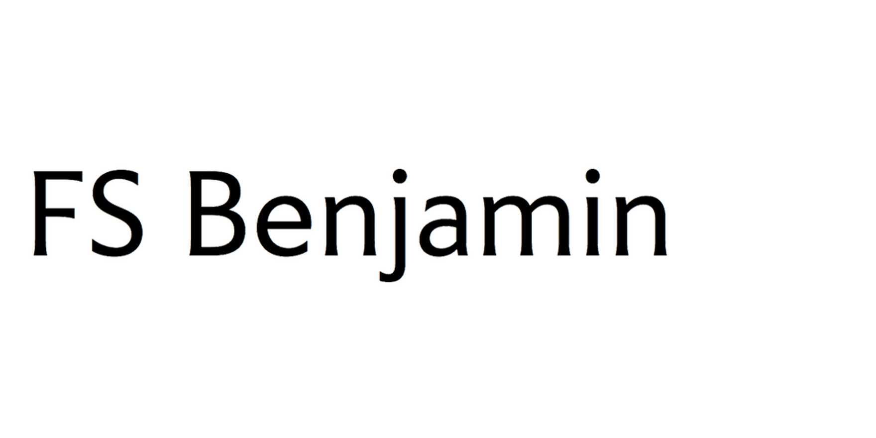 FS Benjamin in use - Fonts In Use