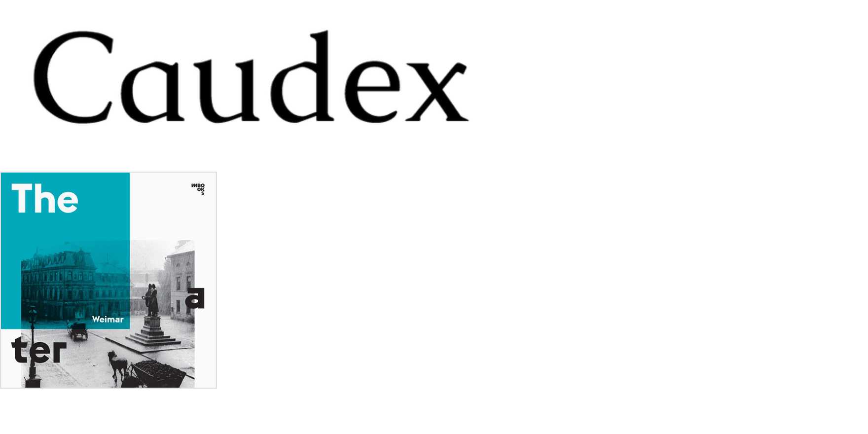 Caudex in use - Fonts In Use