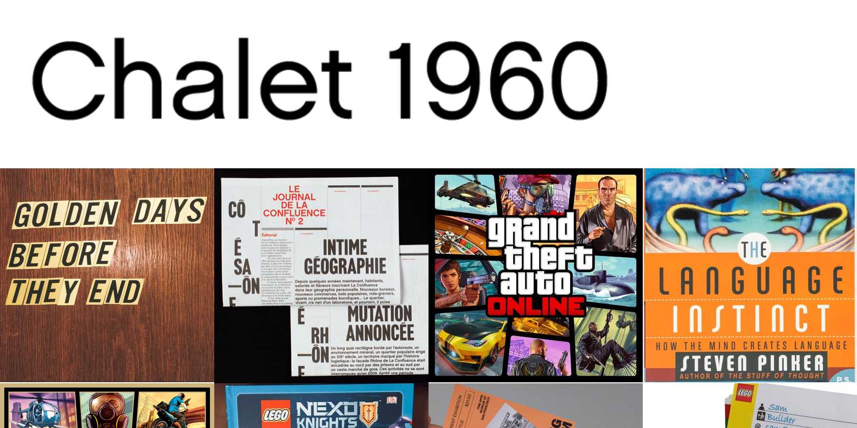 Chalet 1960 in use - Fonts In Use