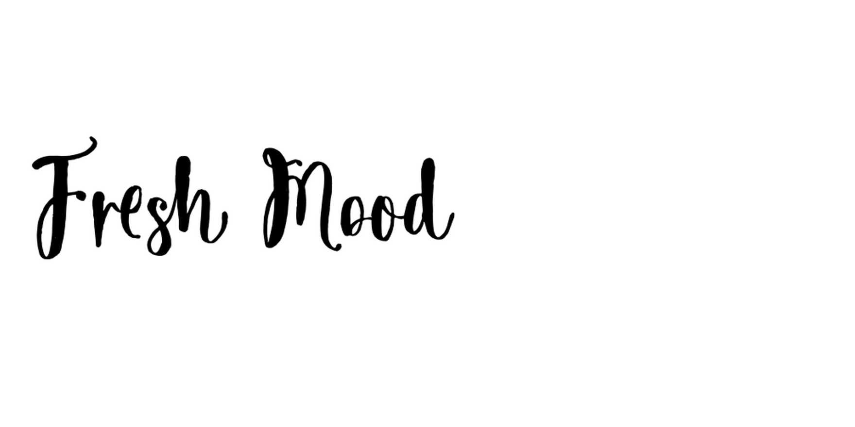 Fresh Mood in use - Fonts In Use