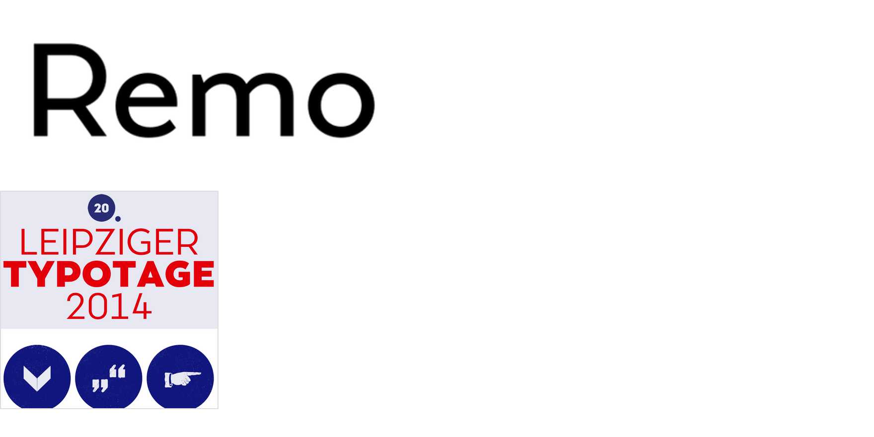 Remo in use - Fonts In Use