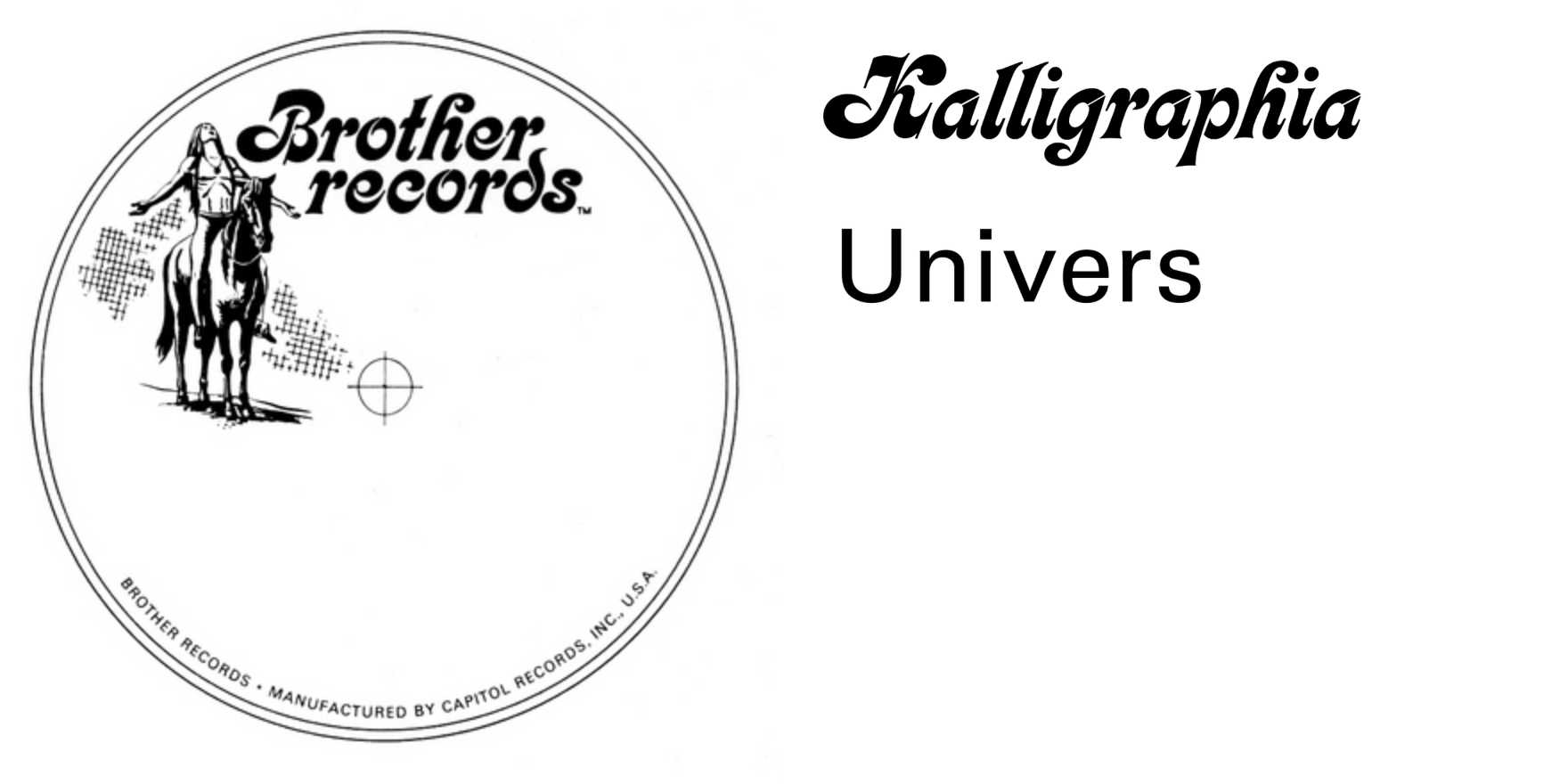 Brother Records - Fonts In Use