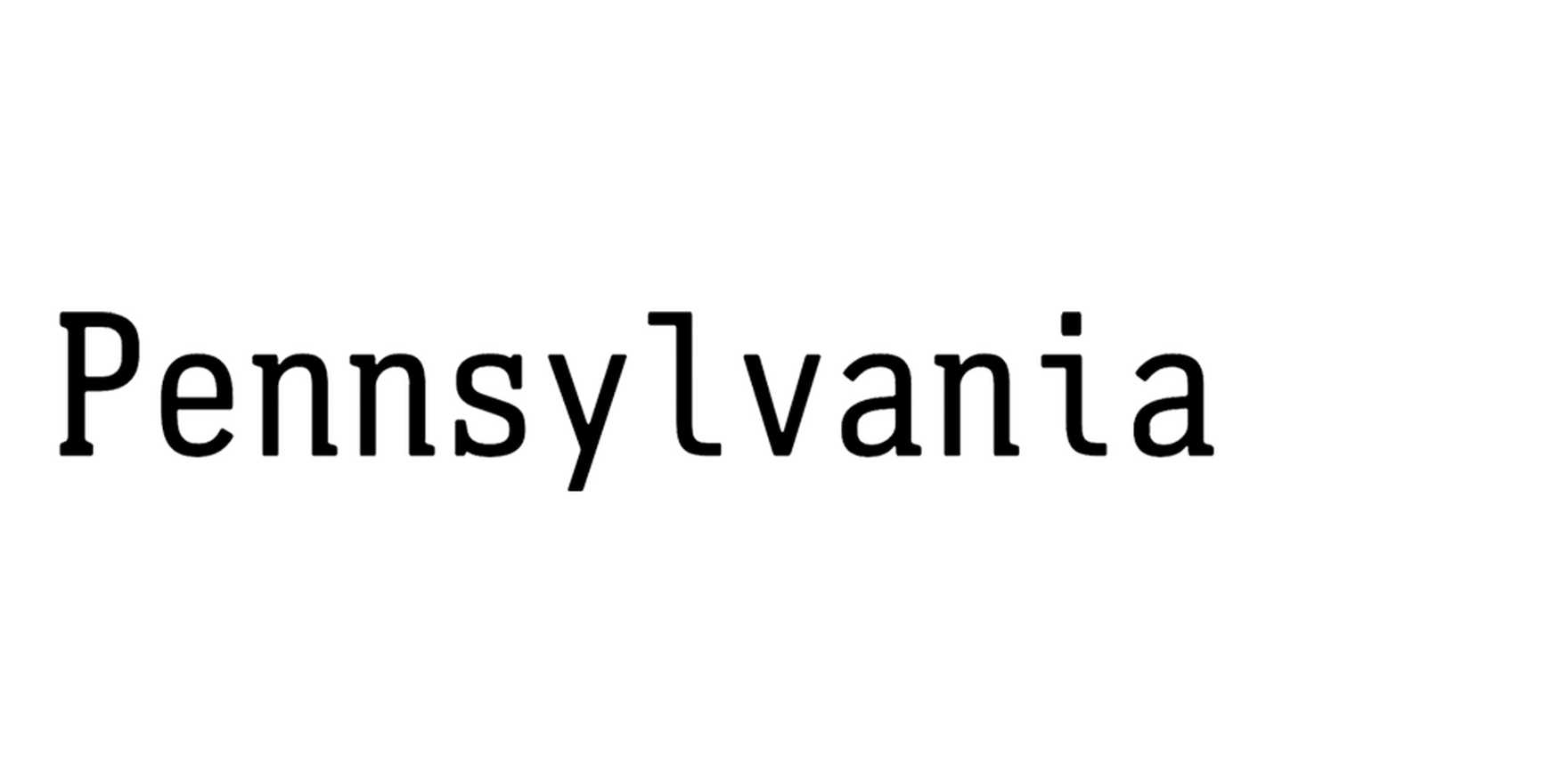 Pennsylvania in use - Fonts In Use