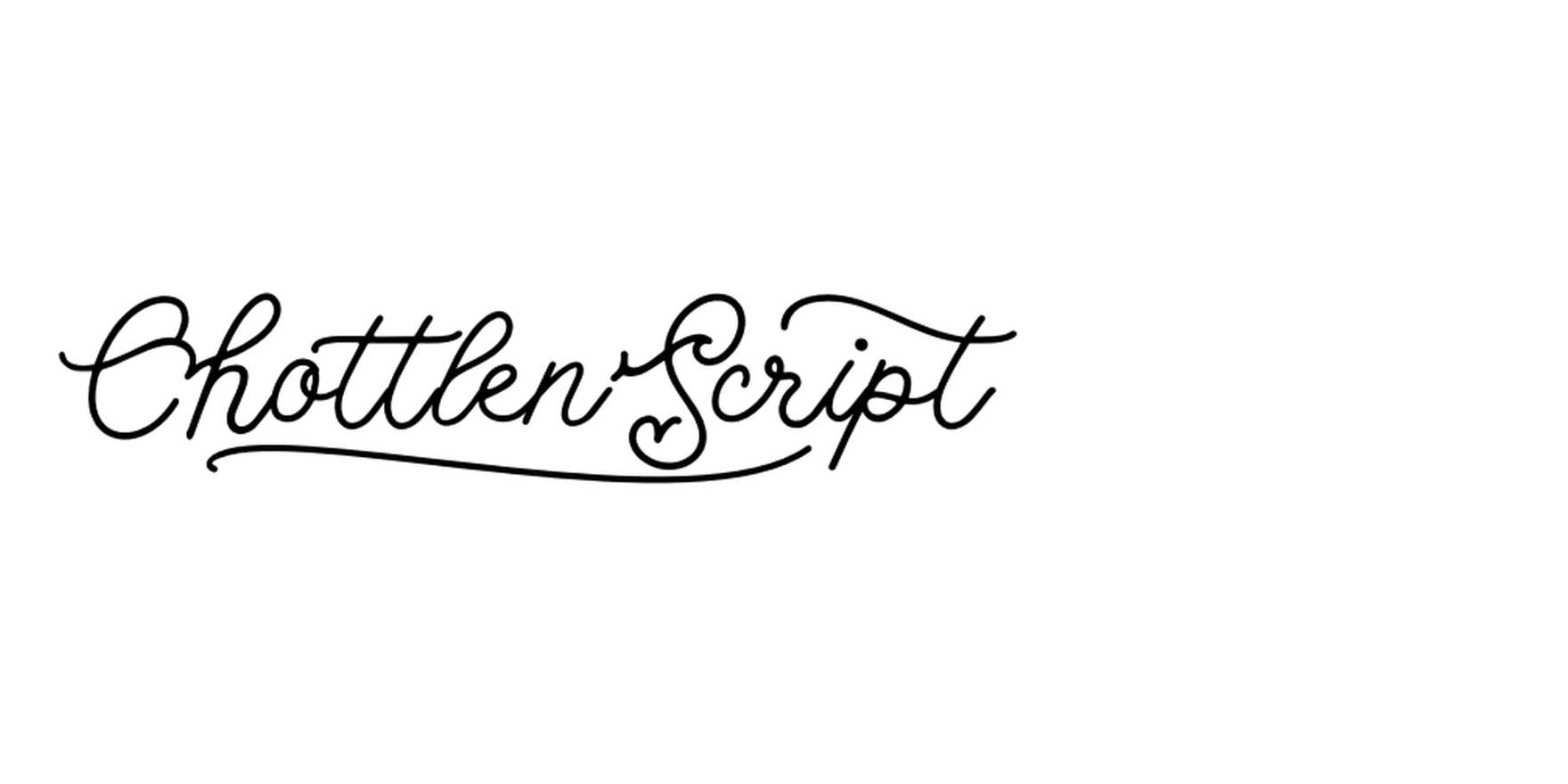 Chottlen Script in use - Fonts In Use