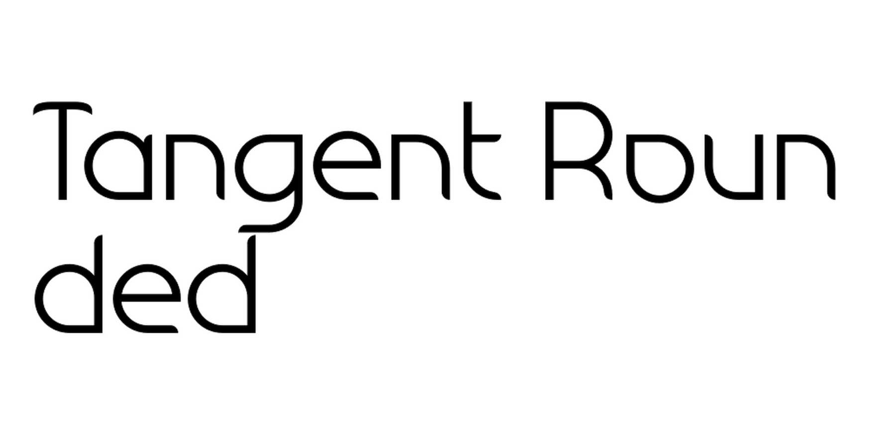 Tangent Rounded (ArtyType) in use - Fonts In Use