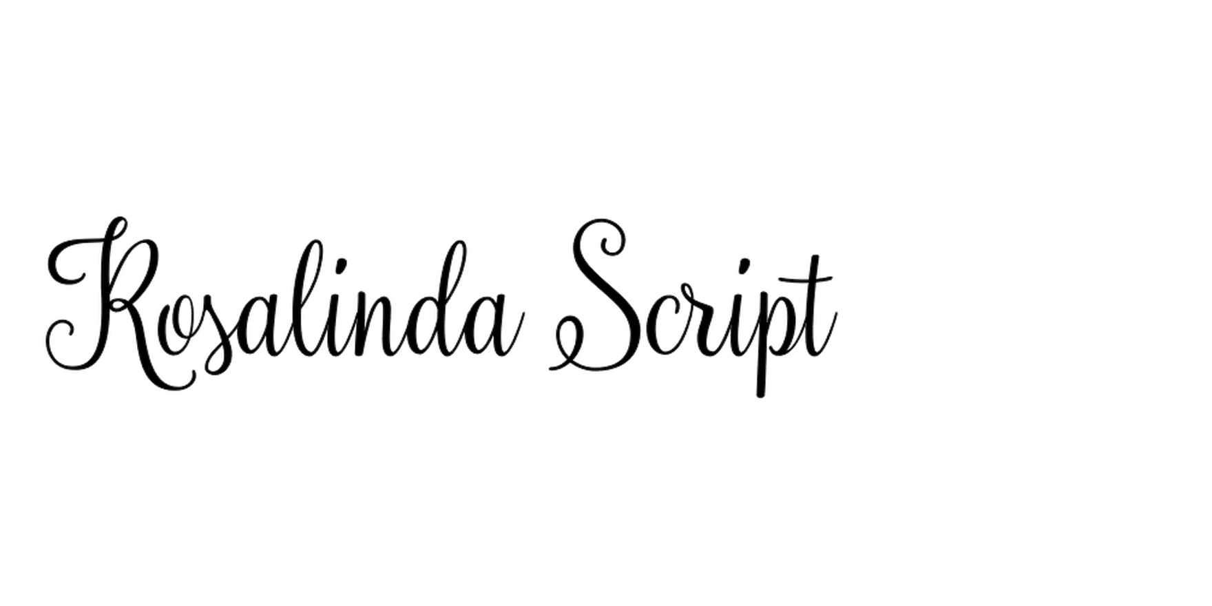 Rosalinda Script in use - Fonts In Use