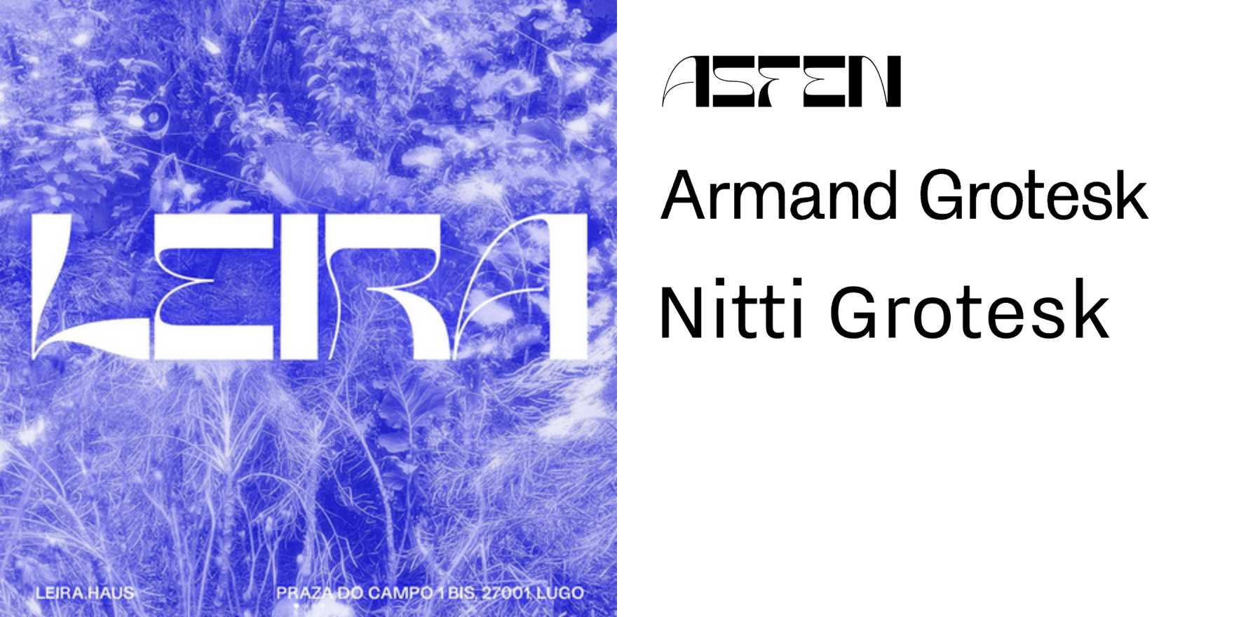 Leira - Fonts In Use