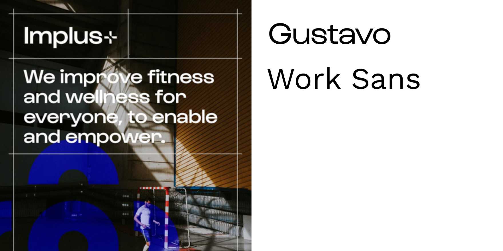 Implus brand identity - Fonts In Use