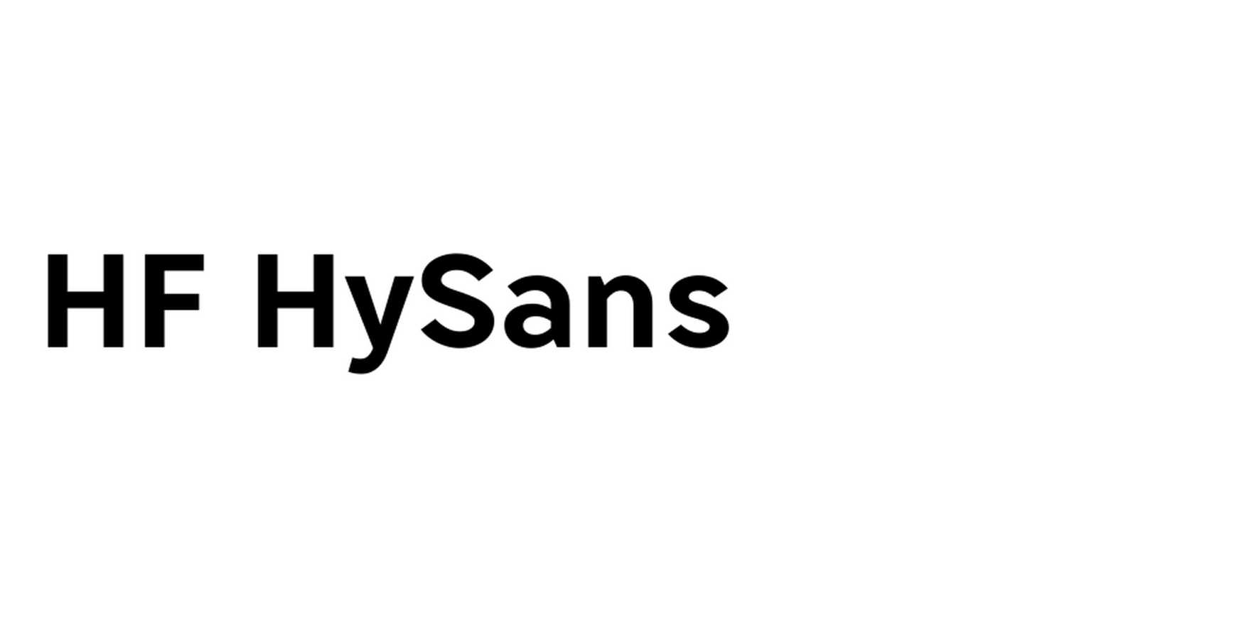 HF HySans in use - Fonts In Use