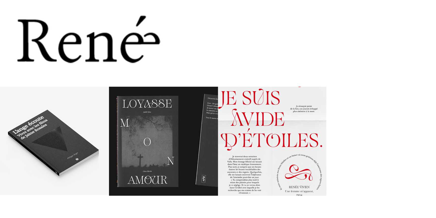 René·e in use - Fonts In Use