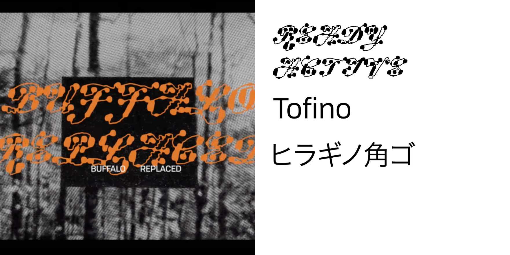 Mitski – The Land Is Inhospitable and So Are We lyric videos - Fonts In Use