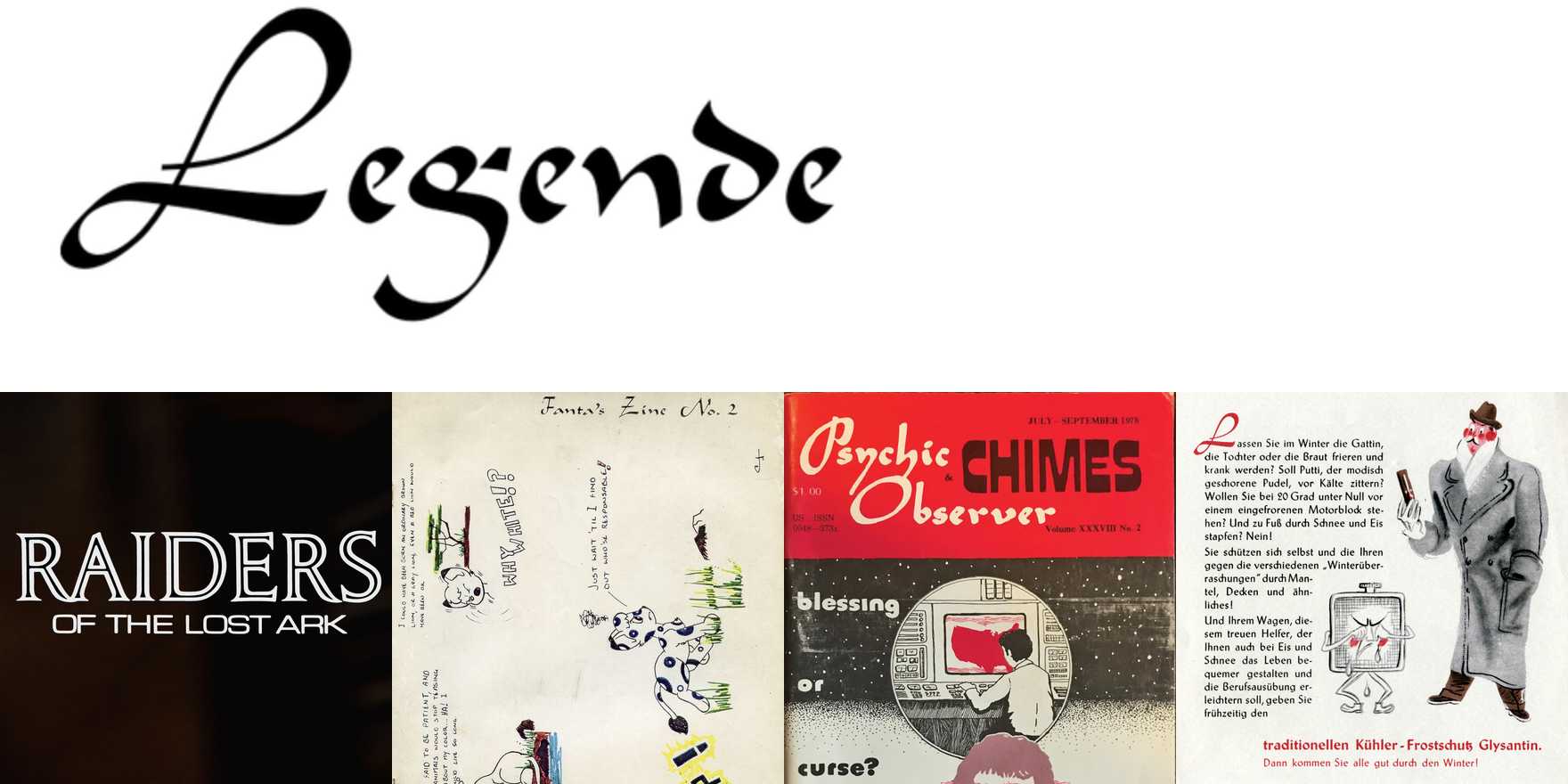 Legende in use - Fonts In Use