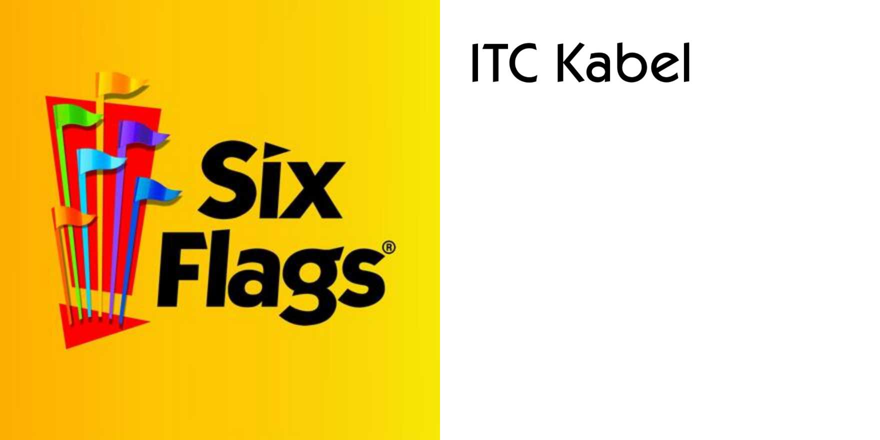 Six Flags logo - Fonts In Use