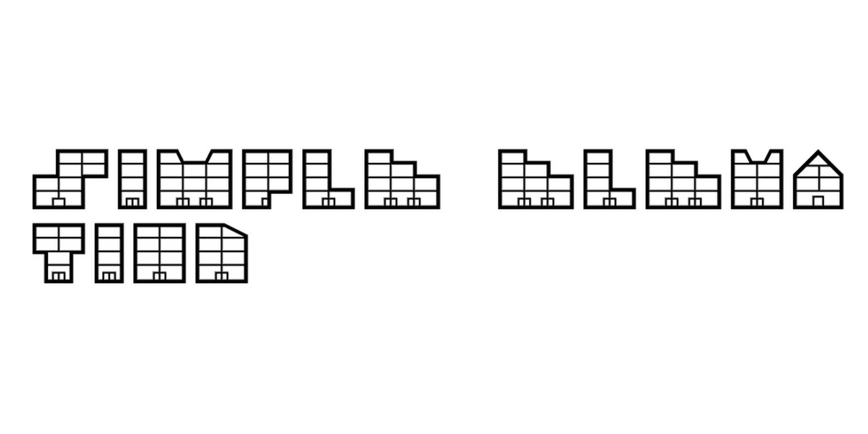 Simple Elevation in use - Fonts In Use