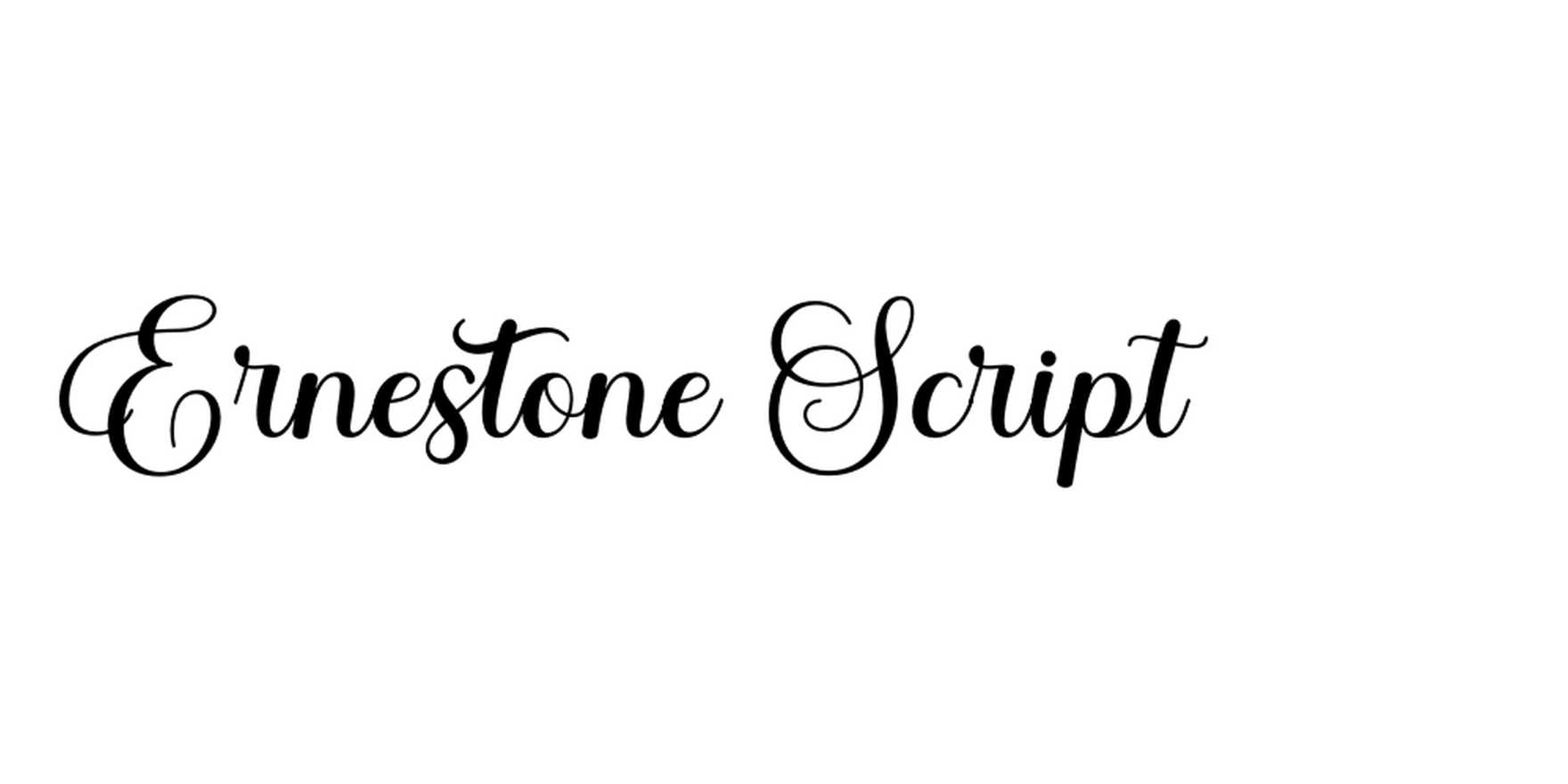 Ernestone Script in use - Fonts In Use