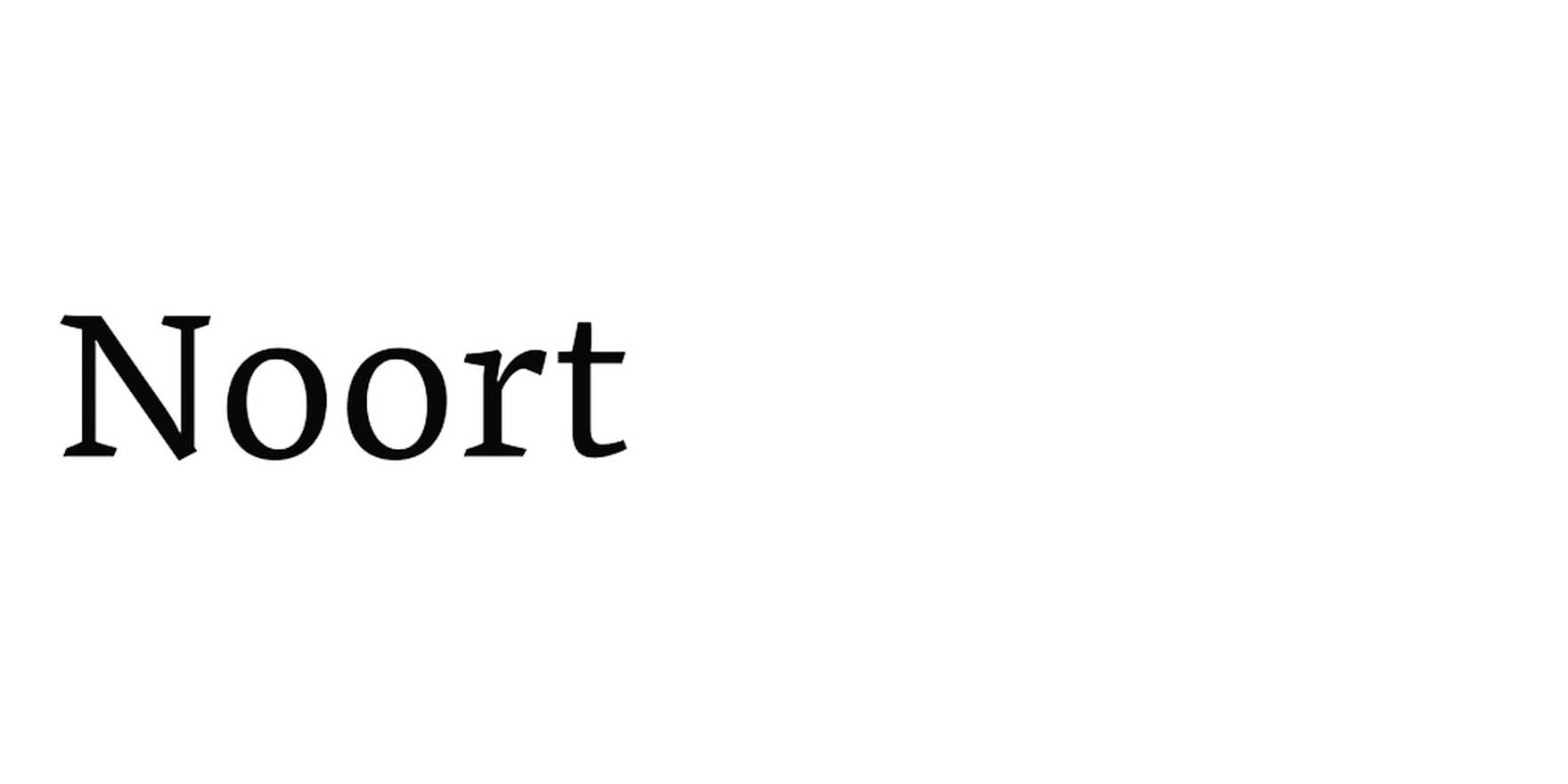 Noort in use - Fonts In Use